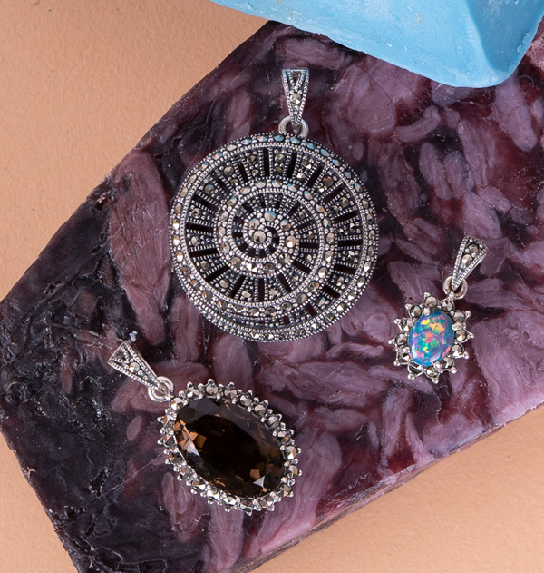 Marcasite Jewelry - Silver Jewelry Menufacturer Thailand.