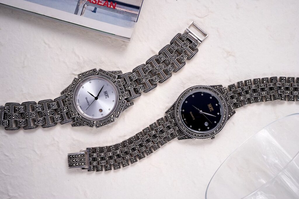 A marcasite watch is a timepiece that features marcasite gemstones or ...