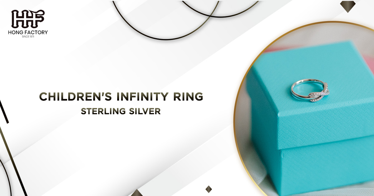 Children's Infinity Ring Sterling Silver A Timeless