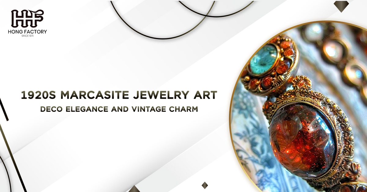 1920s Marcasite Jewelry Art Deco Elegance and Vintage Charm