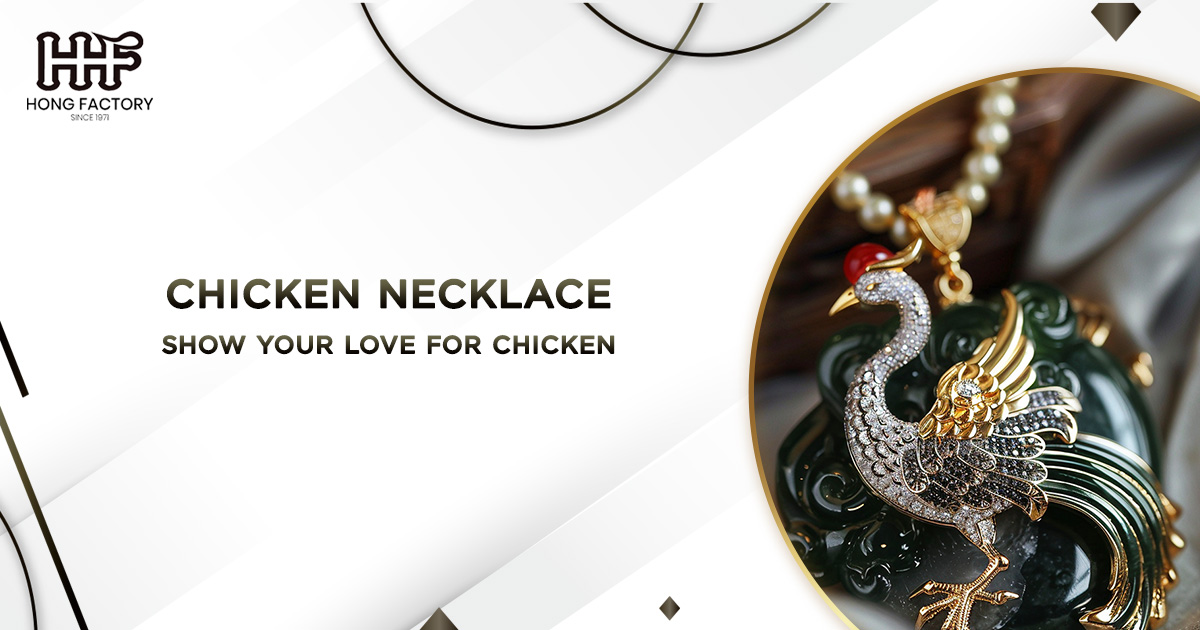 Chicken Necklace Show Your Love for Chicken with Stylish Jewelry