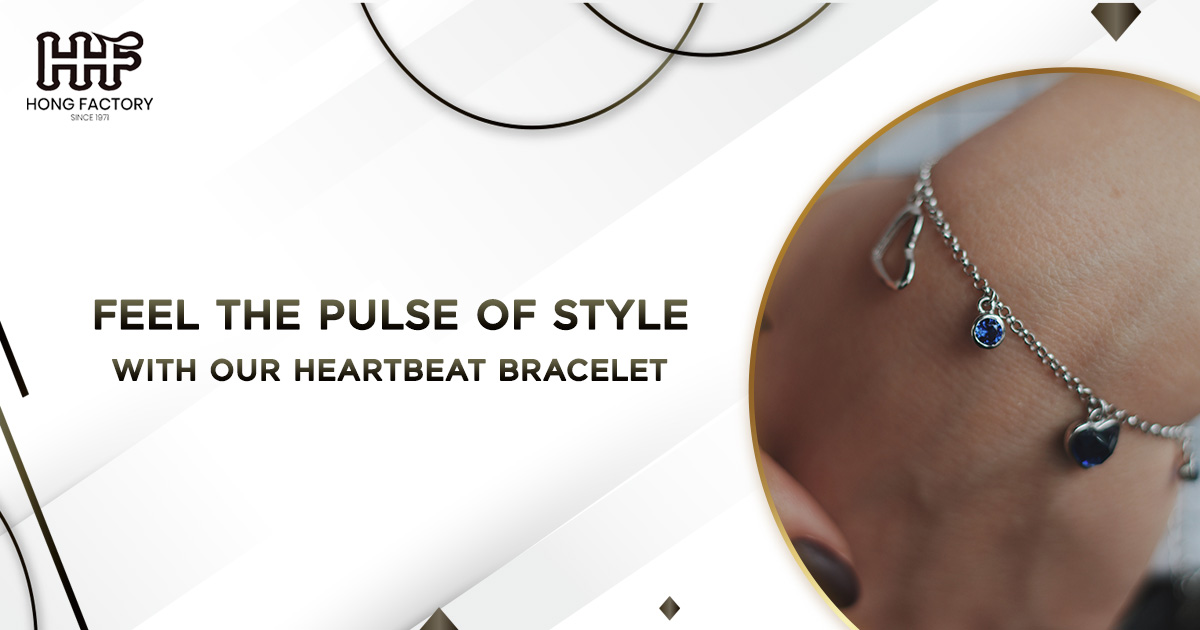 Feel the Pulse of Style with Our Heartbeat Bracelet
