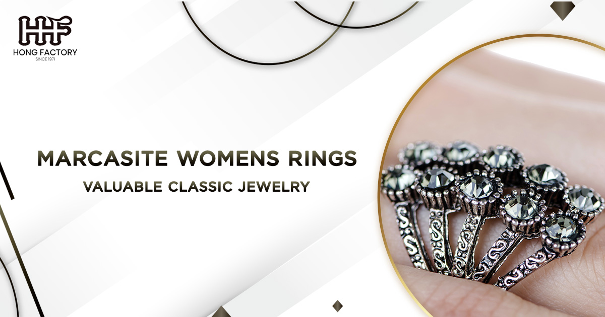 Marcasite womens rings Valuable Classic Jewelry