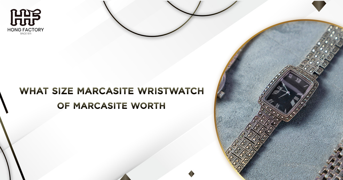 What Size Marcasite Wristwatch is Suitable for a Woman's Wrist