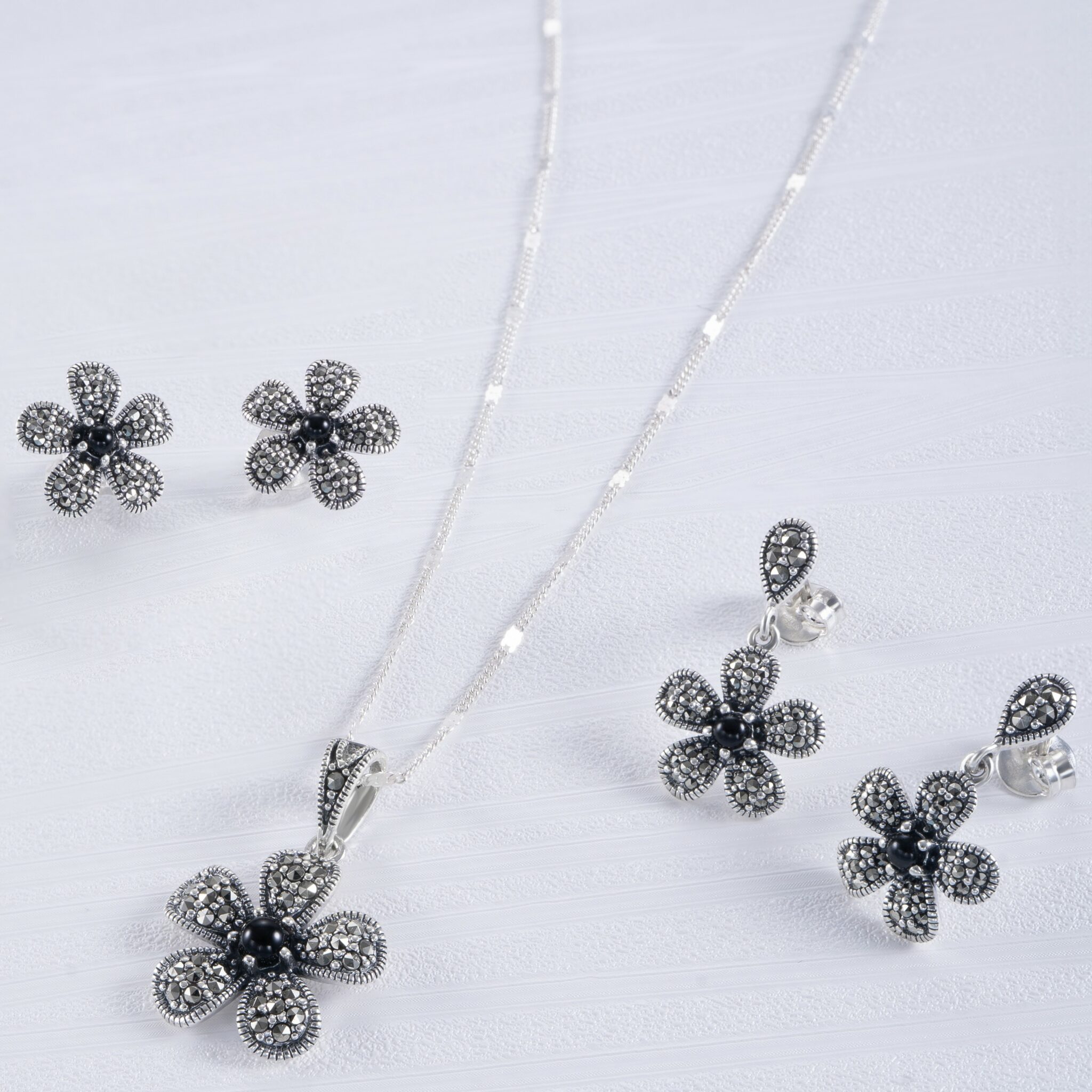 Leading Wholesale Silver Jewelry Manufacturer in Thailand for Marcasite ...